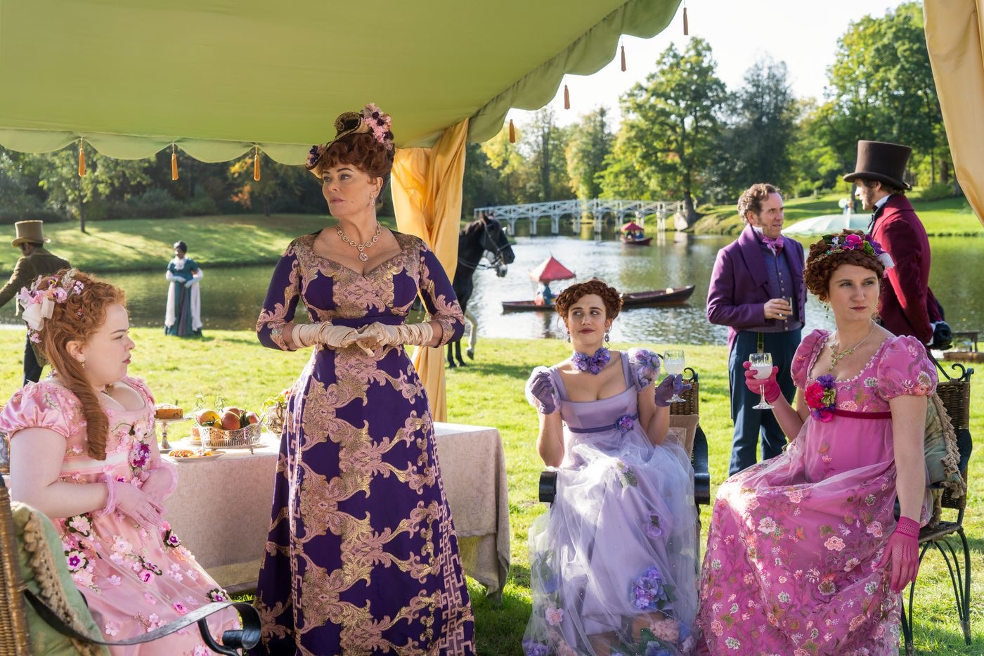 The making of Bridgerton’s iconic Regency era looks - Excalibur