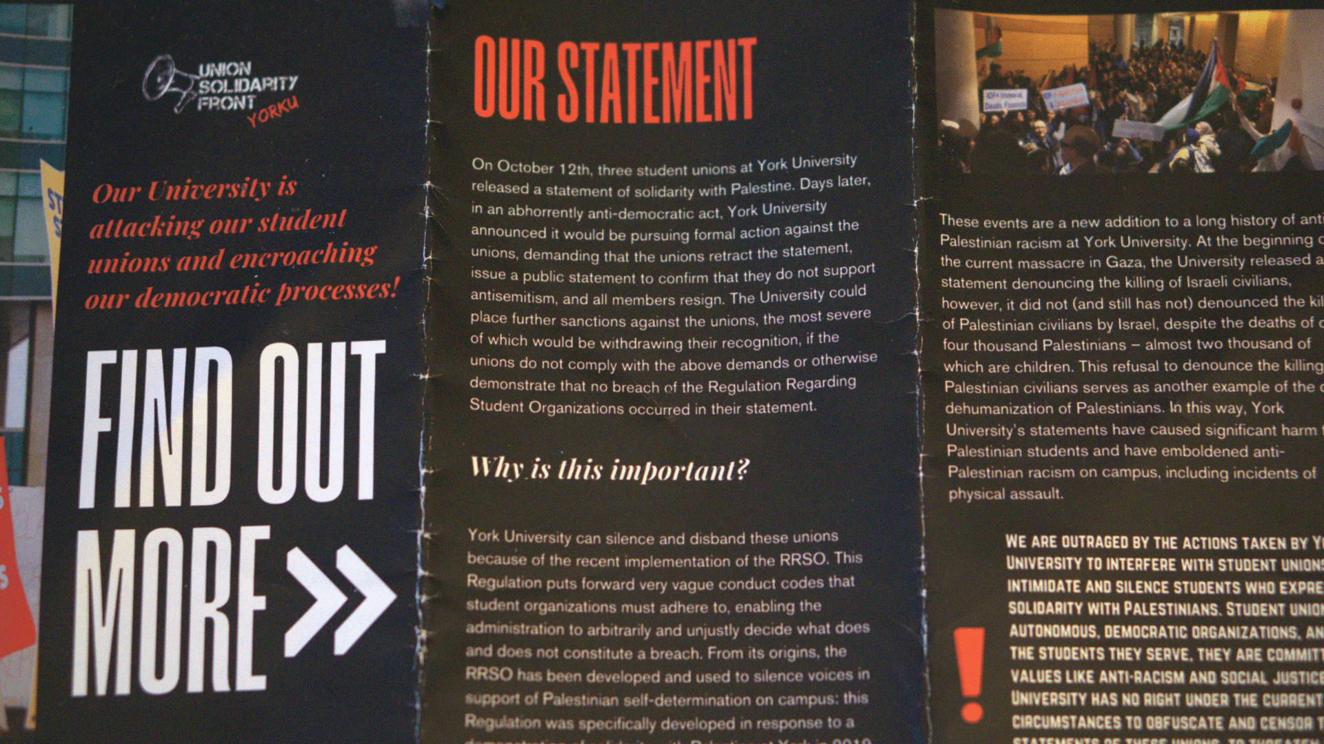 York engulfed by protests, demonstrations, and events over Israel-Hamas ...